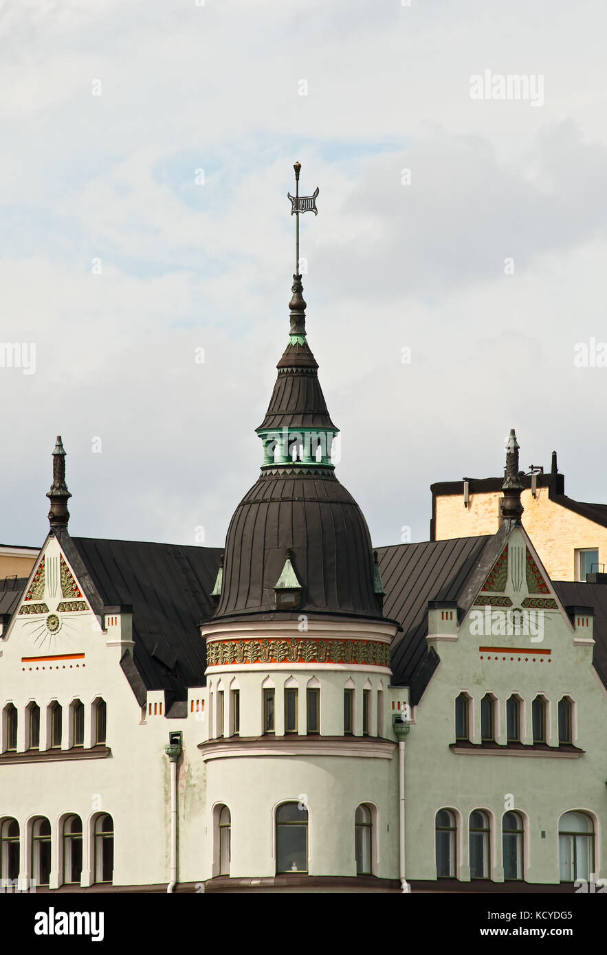 Round turret house hi-res stock photography and images - Alamy