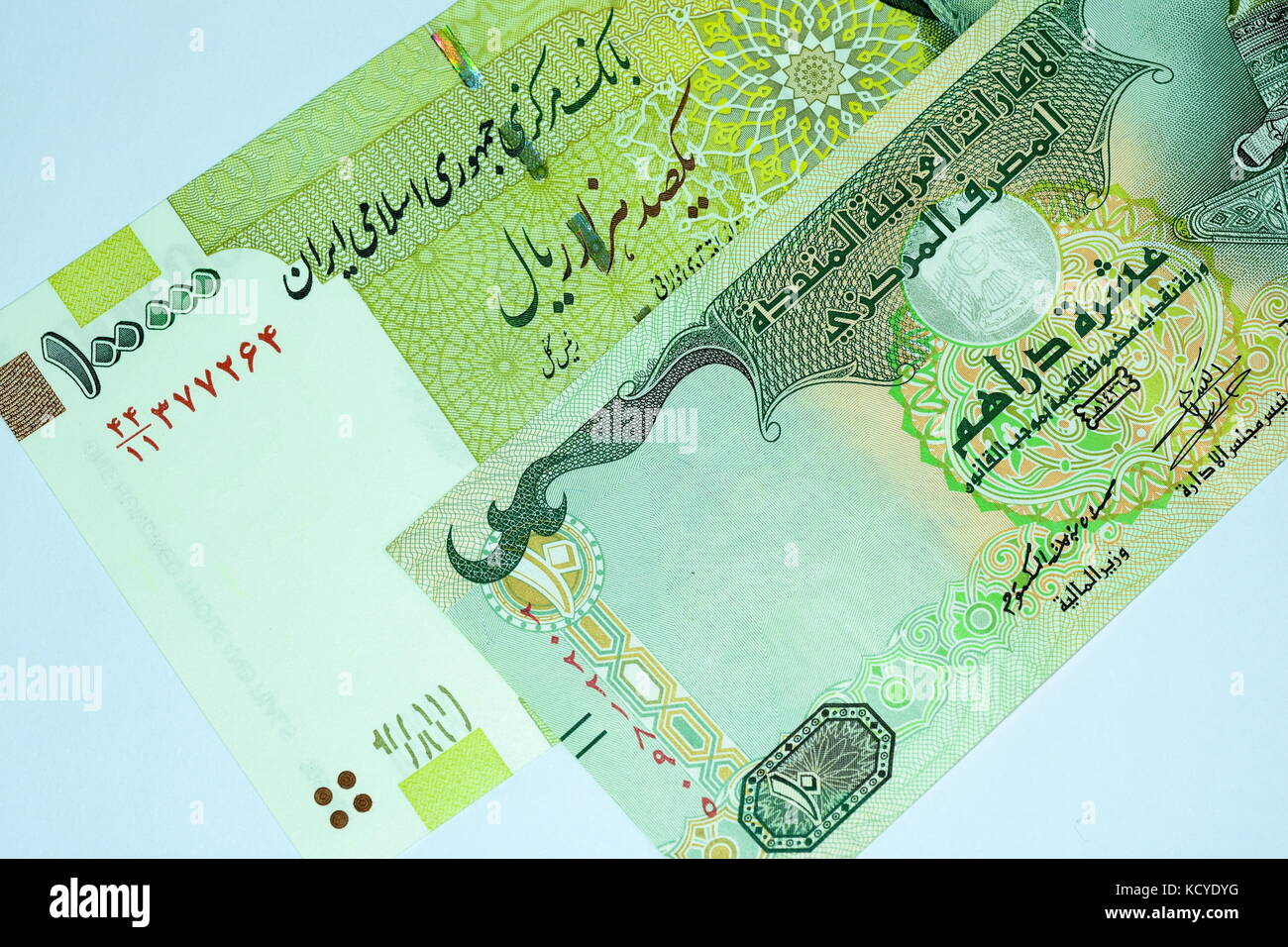 Close up Banknote and Currency Bills and Coins Stock Photo - Alamy