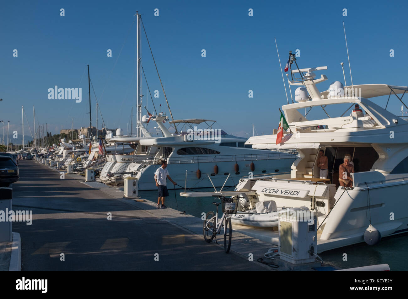 Antibes port vauban hi-res stock photography and images - Alamy