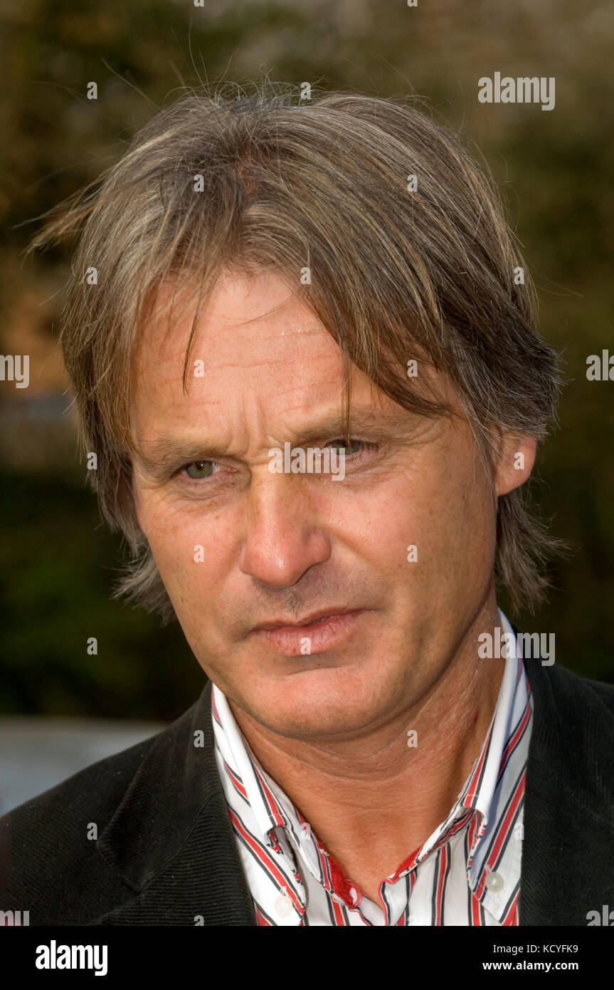 Noah Burton, gypsy leader and traveller site owner Stock Photo - Alamy