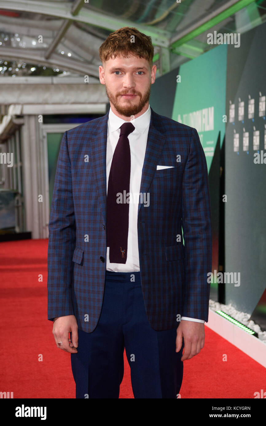 Billy Howle attends the premiere of On Chesil Beach, as part of the BFI ...