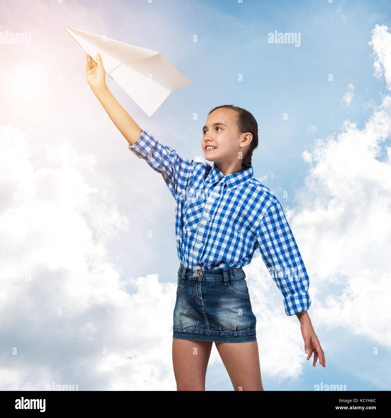 Happy careless childhood Stock Photo - Alamy