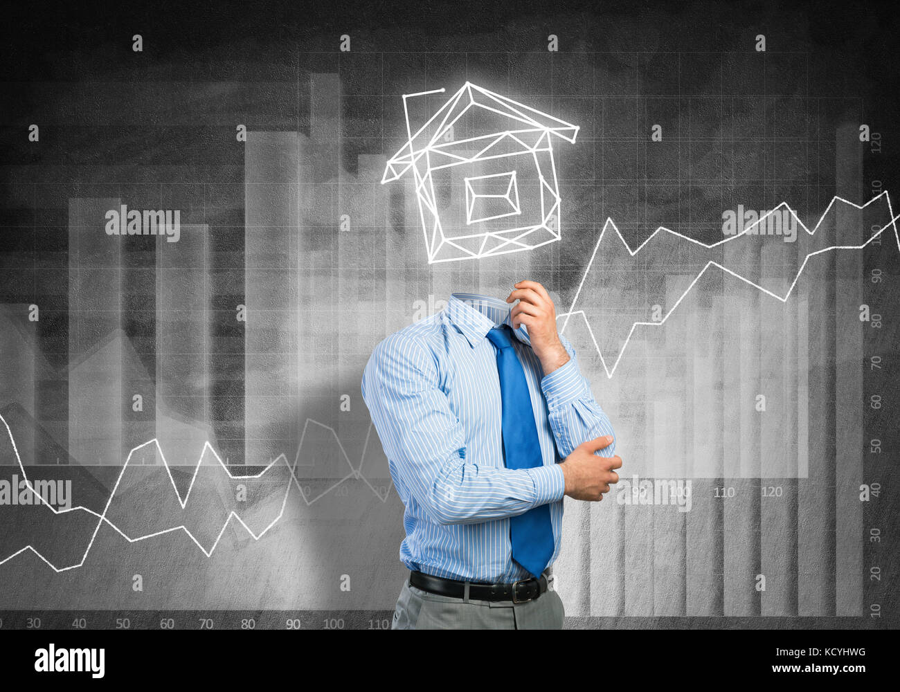 Real estate agent Stock Photo - Alamy
