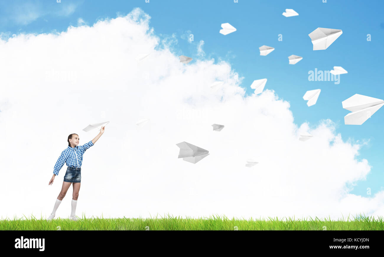 Happy careless childhood Stock Photo - Alamy