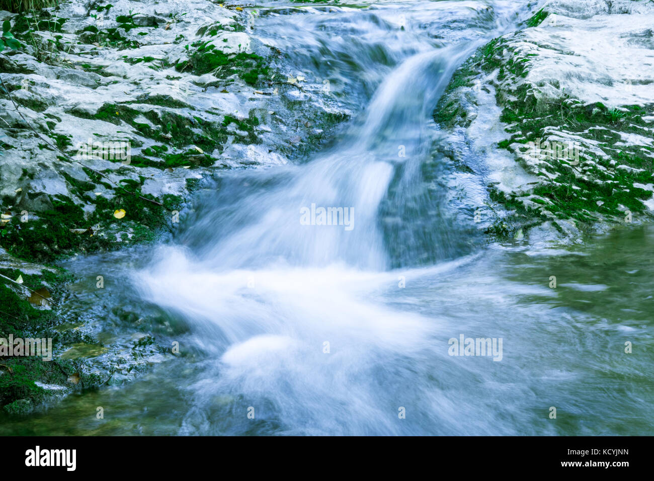 Water motion cascade connects you with natural resources Stock Photo ...
