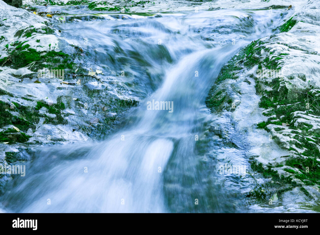 Water motion cascade connects you with natural resources Stock Photo ...