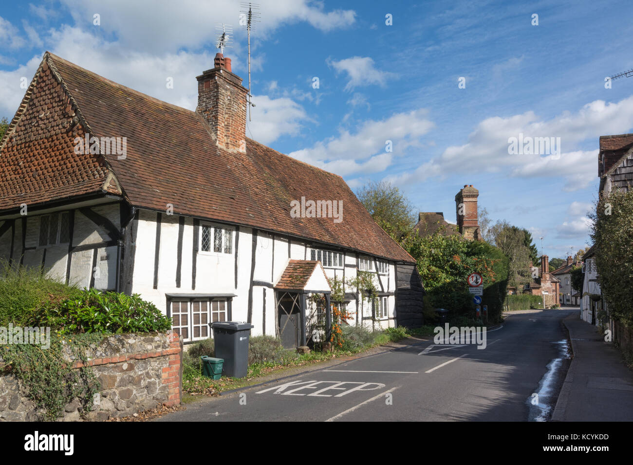 The pretty village of Shere in Surrey, UK Stock Photo - Alamy