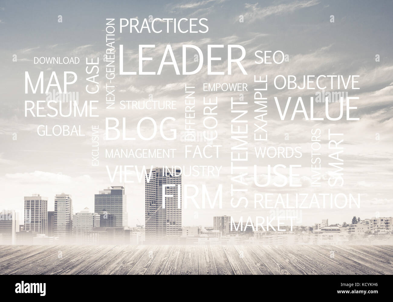 Business conceptual words as keys to success and company growth Stock ...