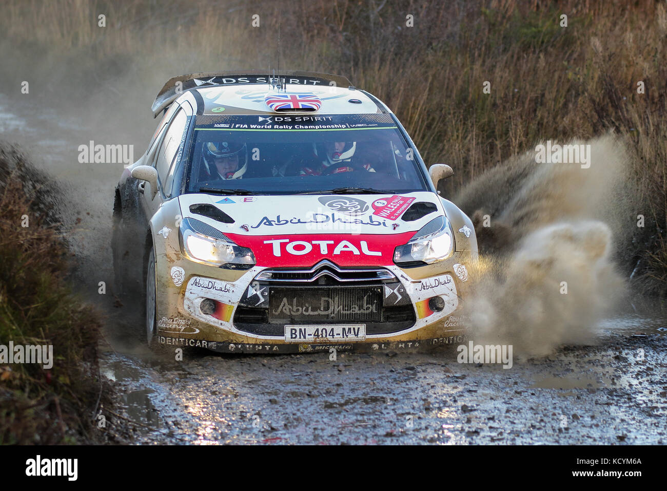 Kris Meeke at the Wales World Rally Championship (WRC) Rally GB in ...