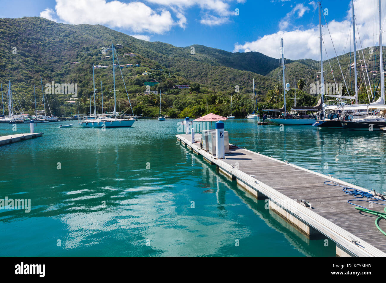 Nanny Cay Harbour, Tortola, British Virgin Islands Stock Photo - Alamy