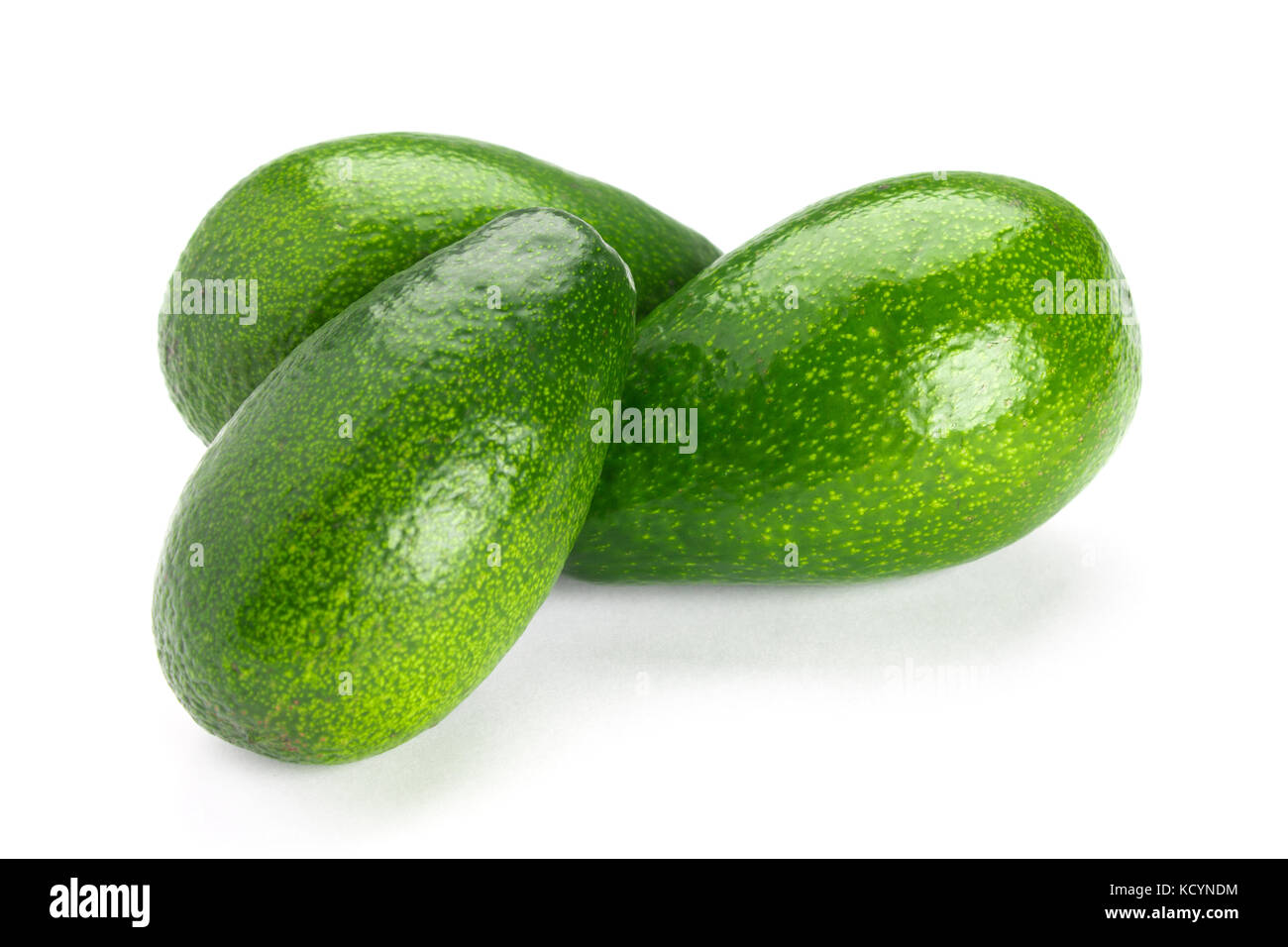 avocado on a white background Stock Photo - Alamy