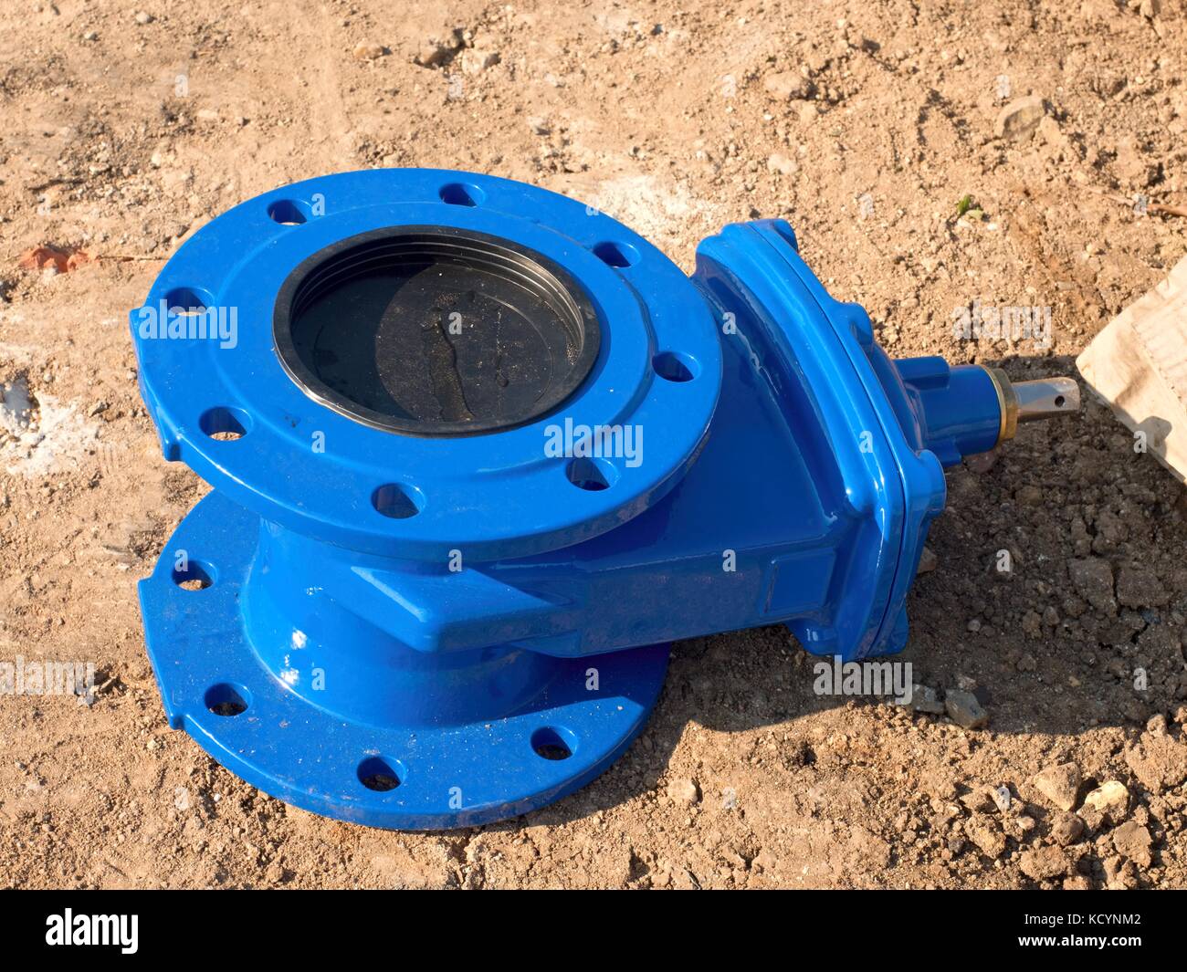 Detail of fittings, 150mm gate valves for drink water system. Repairing ...