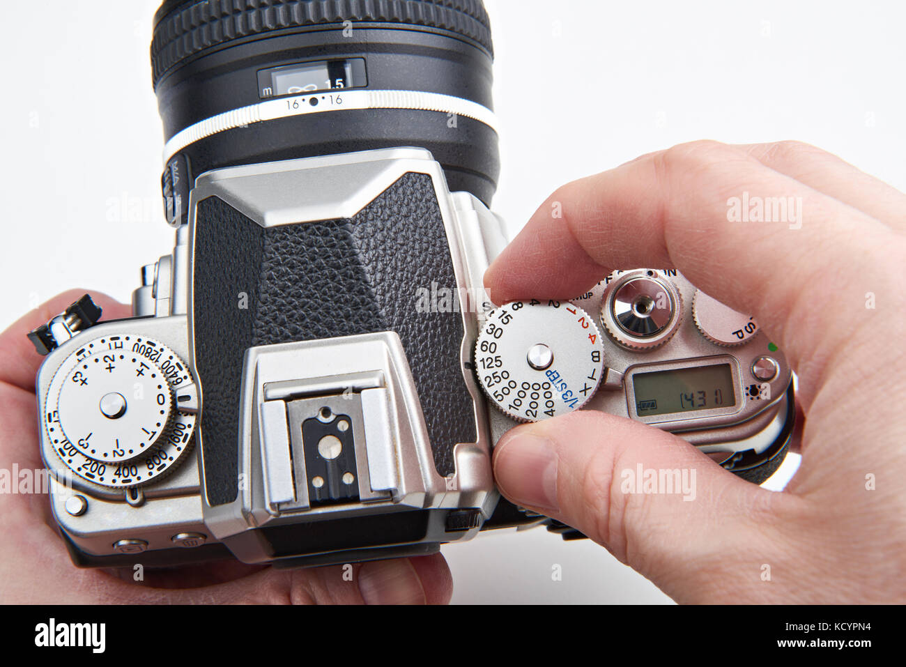 Exposure dial hi-res stock photography and images - Alamy