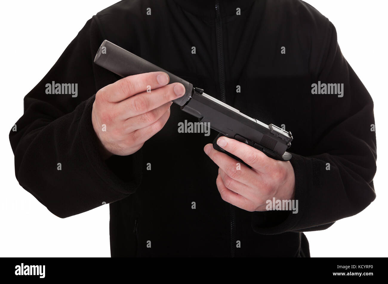 Killer silencer hi-res stock photography and images - Alamy