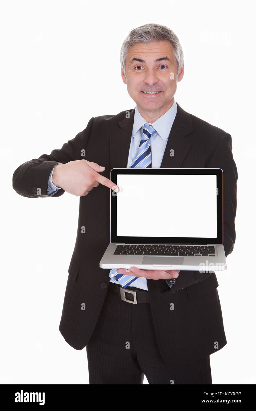 People pointing white background hi-res stock photography and images ...