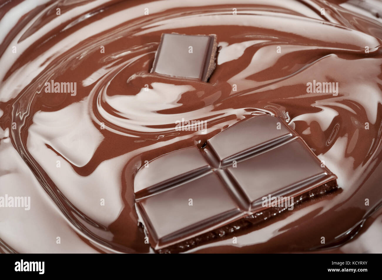 Dark Melted Chocolate Bar Savor The Days: Melting Chocolate Experiment