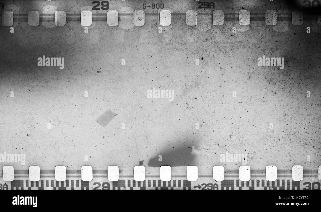 Grunge scratched dirty film strip background with blurred effect Stock ...