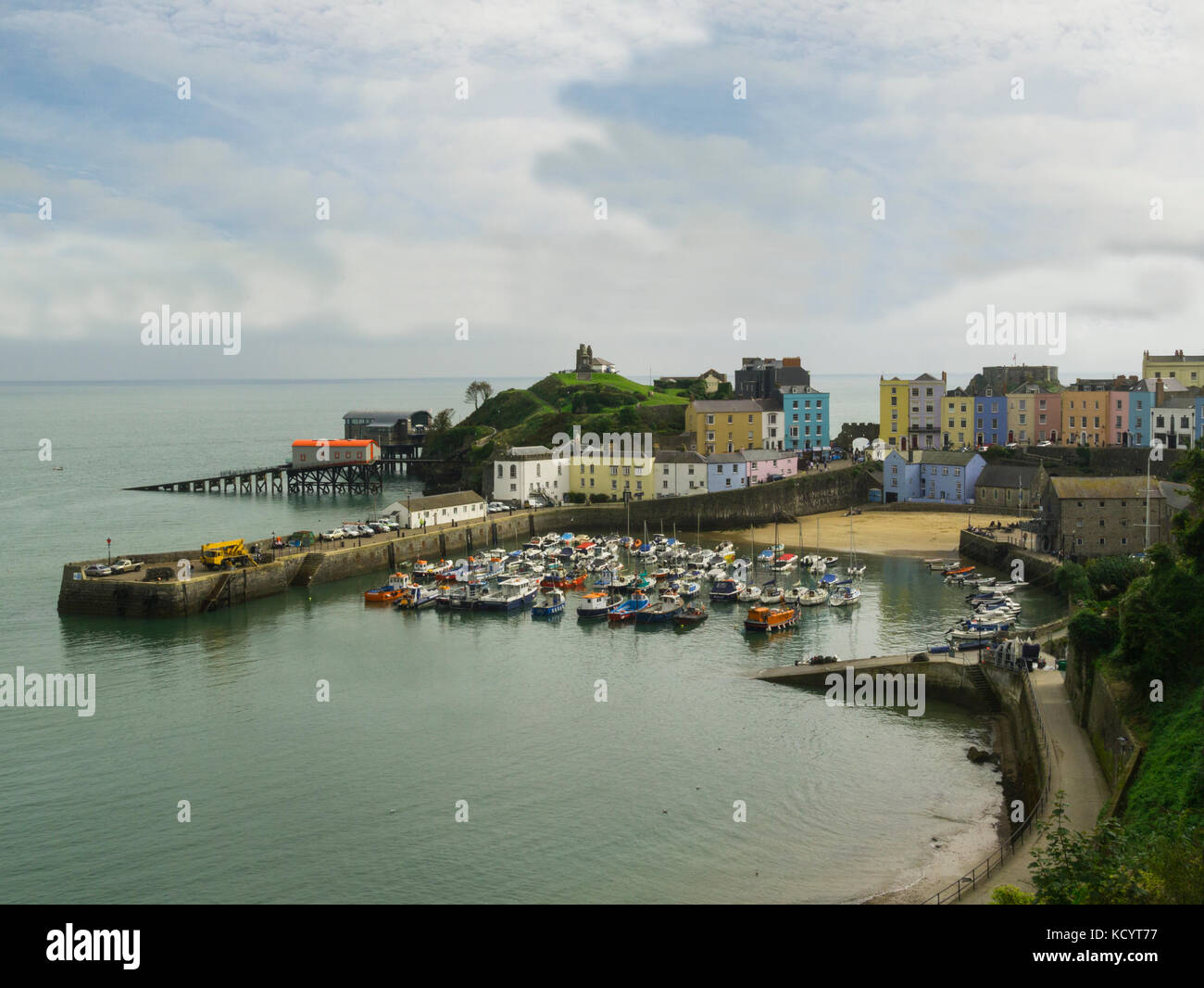 Tenby Harbour View High Resolution Stock Photography and Images - Alamy