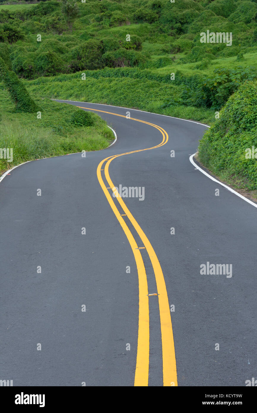 Piilani Highway, Upcountry Maui, Hawaiian Islands, USA Stock Photo - Alamy
