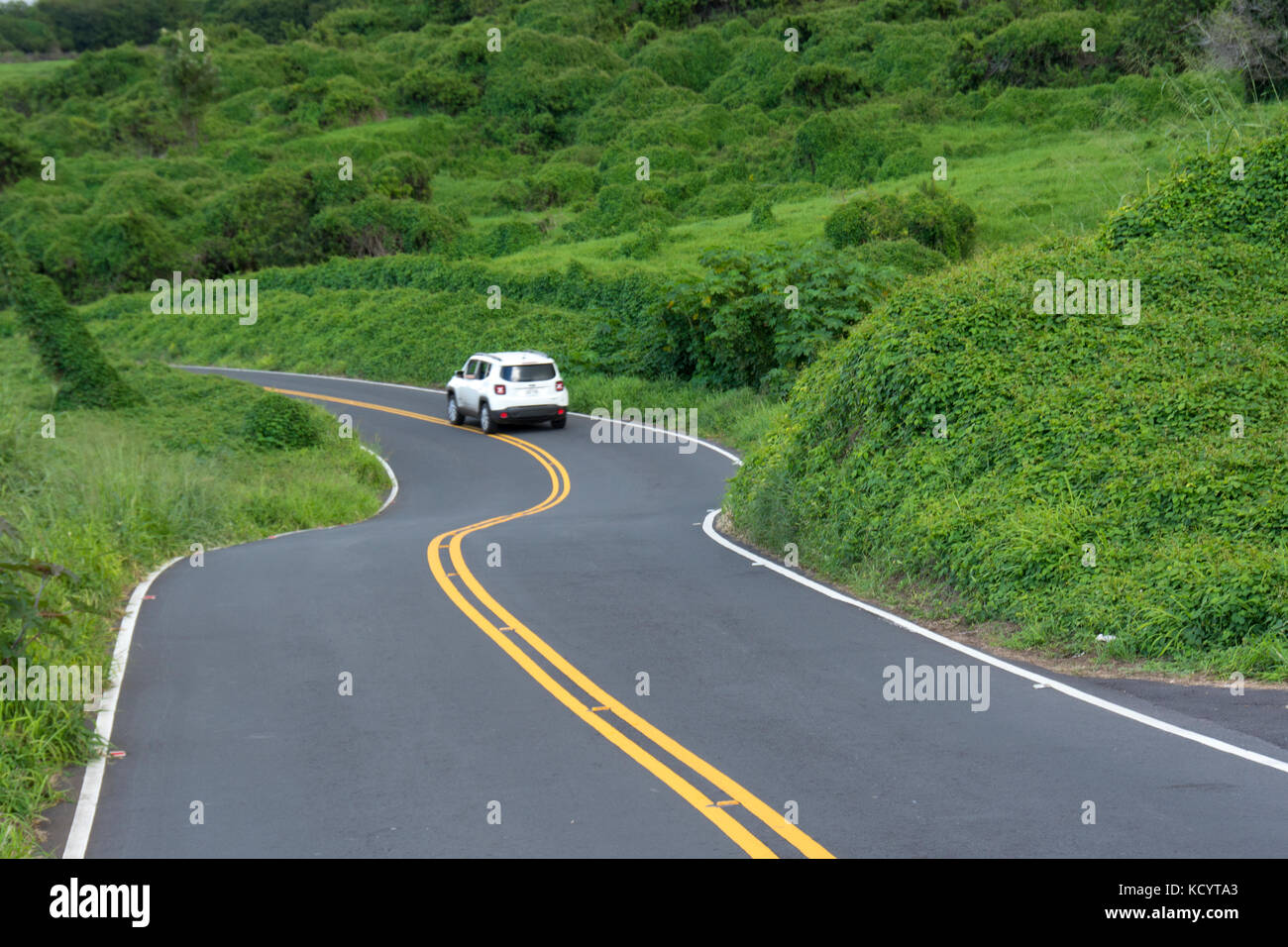Piilani Highway, Upcountry Maui, Hawaiian Islands, USA Stock Photo - Alamy