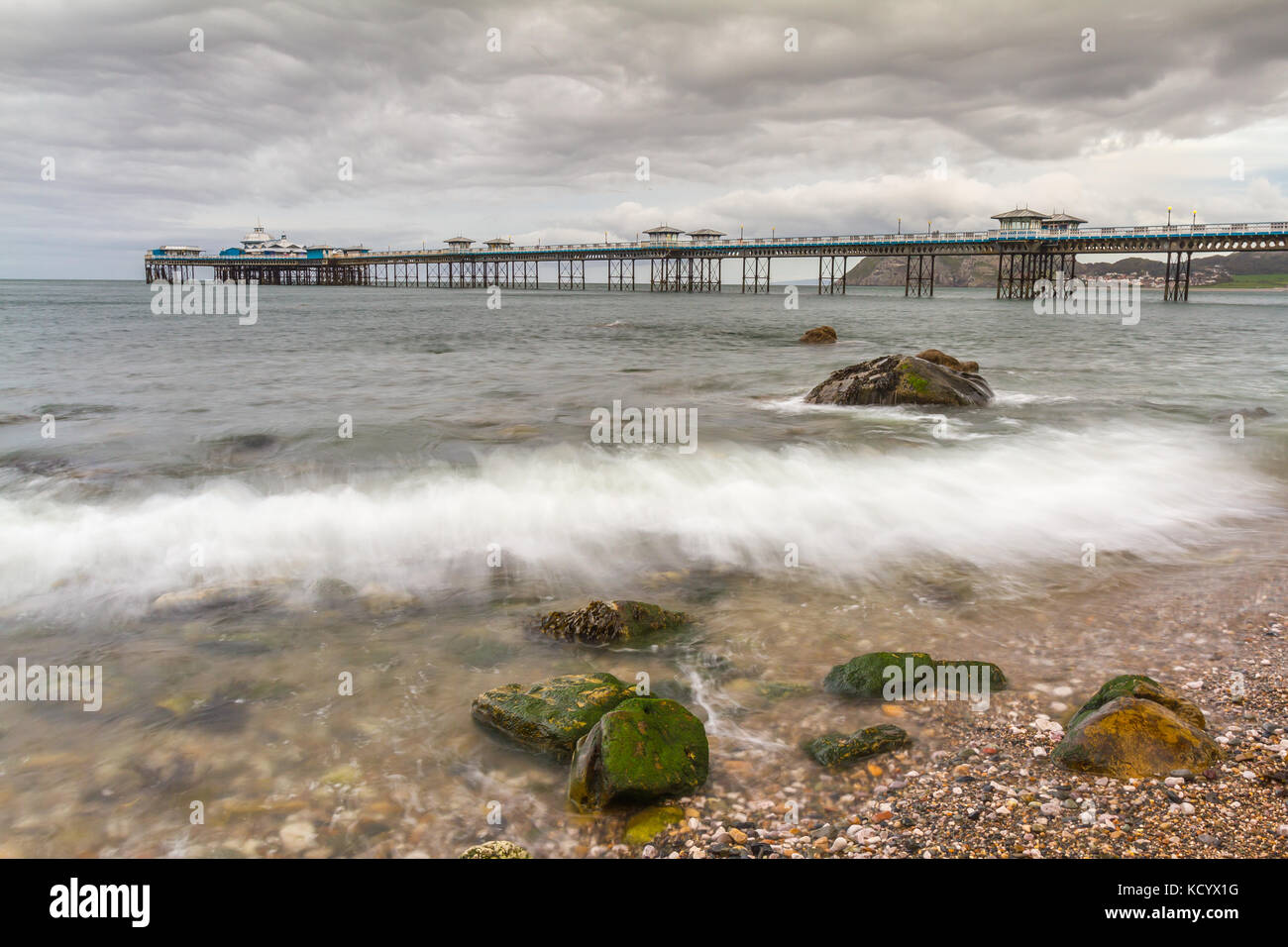 Llandudno Pier in North Wales Stock Photo - Alamy