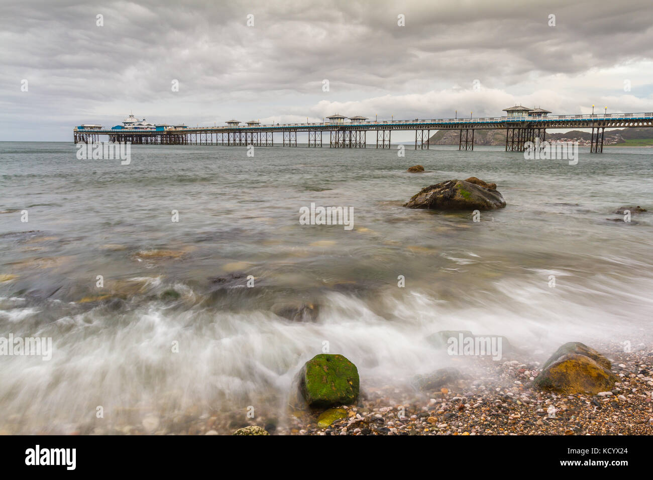 Llandudno Pier in North Wales Stock Photo - Alamy
