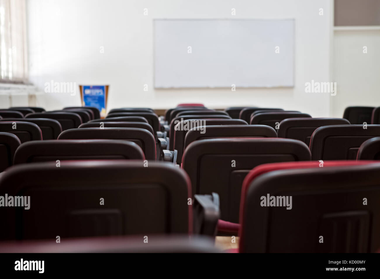 Interior of a lecture room in university campus Stock Photo - Alamy