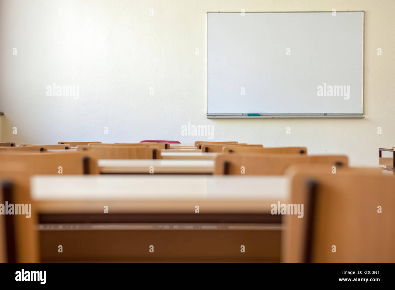 Empty college lecture hall in university Stock Photo - Alamy