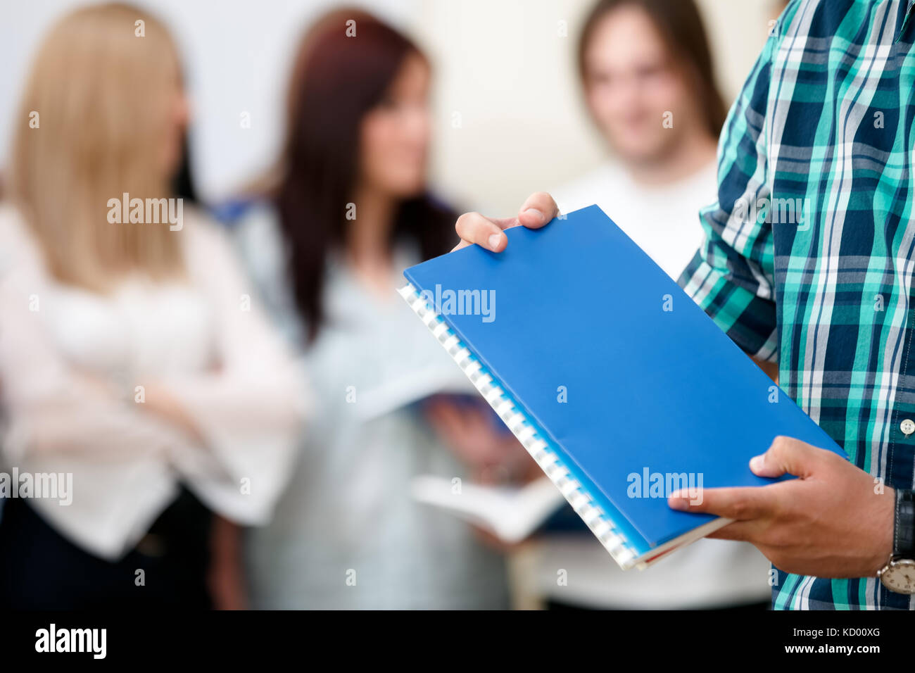 Female teenager classroom behind hi-res stock photography and images ...