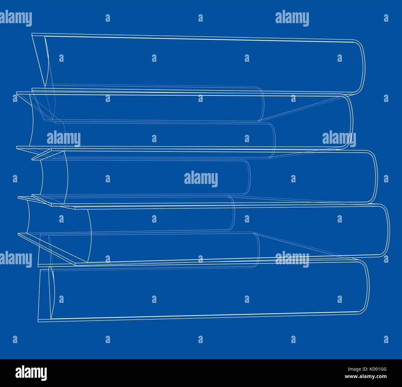 Stack business books book Stock Vector Images - Alamy