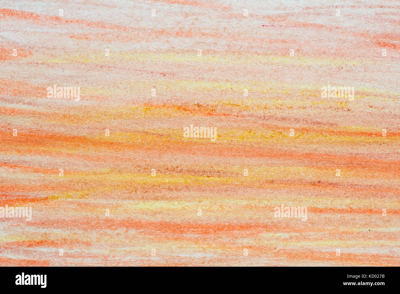 orange color watercolor crayon drawing background texture Stock Photo ...