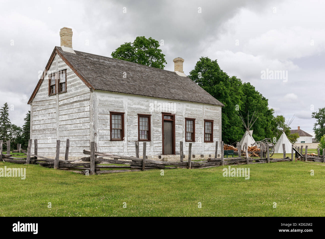 Lower Fort Garry National Historic Site, Manitoba, Canada Stock Photo ...