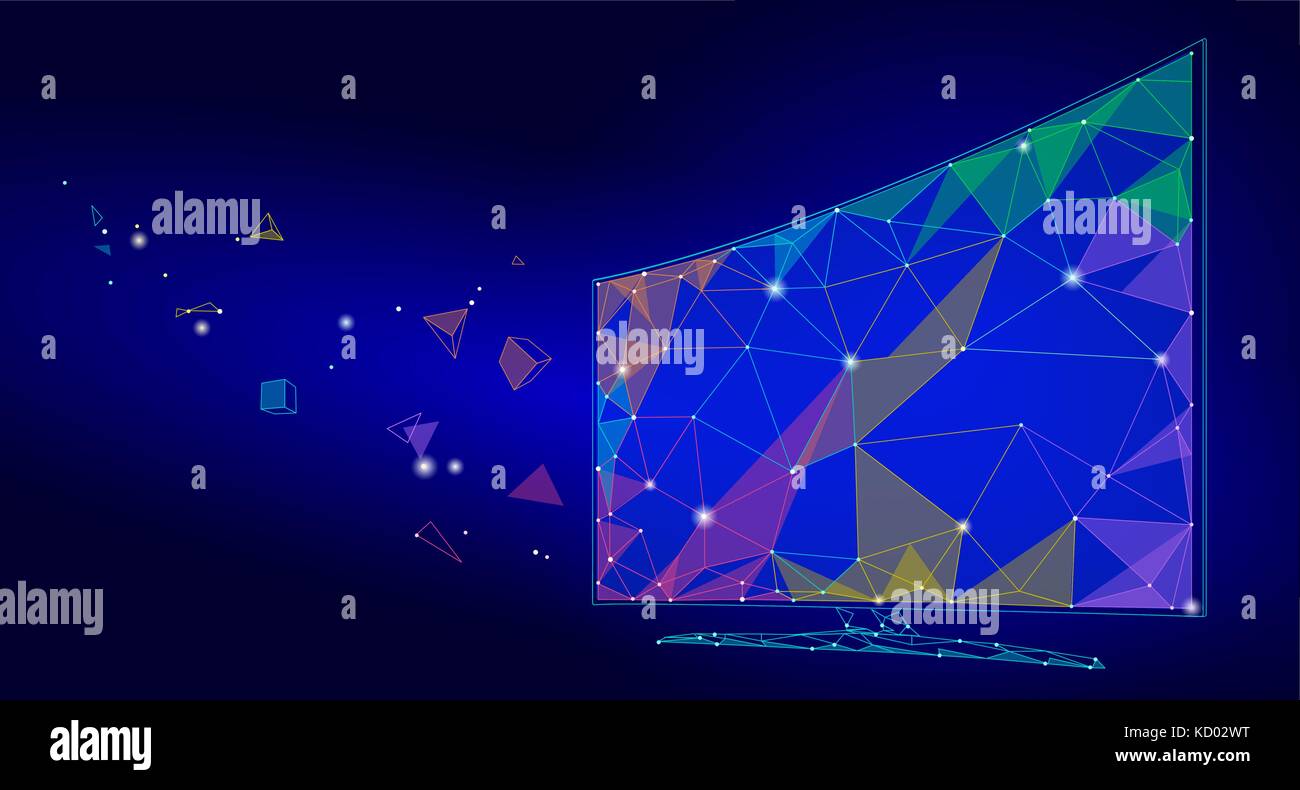 Smart tv vector vectors hi-res stock photography and images - Alamy