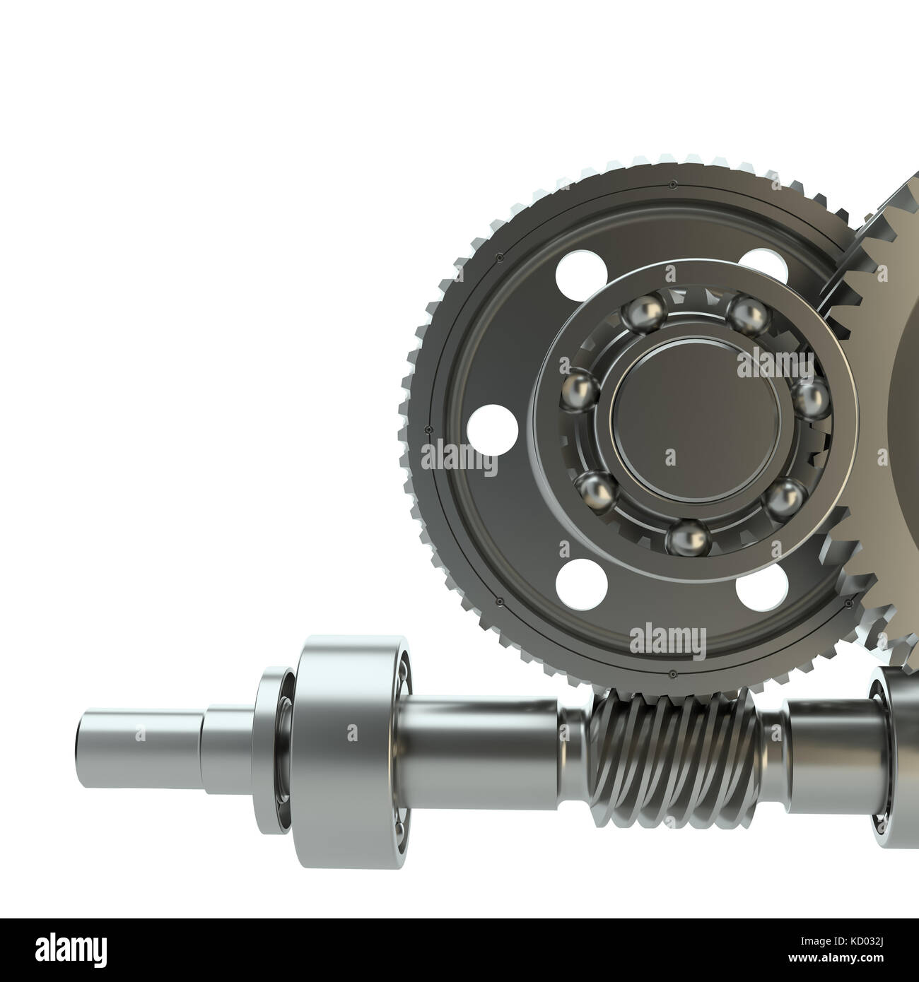 Gear metal wheels, isolated on white background Stock Photo - Alamy