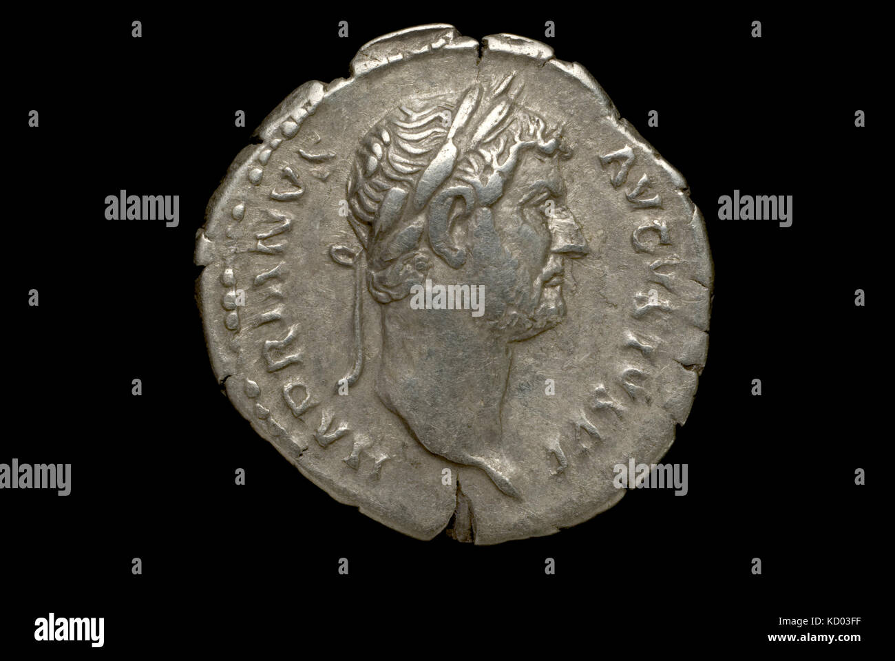 Denarius of Hadrian Stock Photo - Alamy