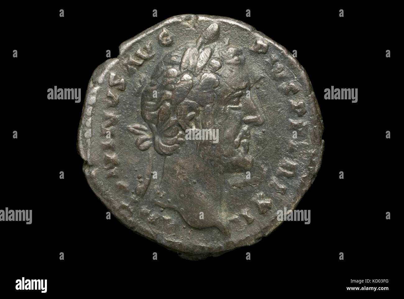 Coin of the Emperor Antoninus Pius Stock Photo - Alamy