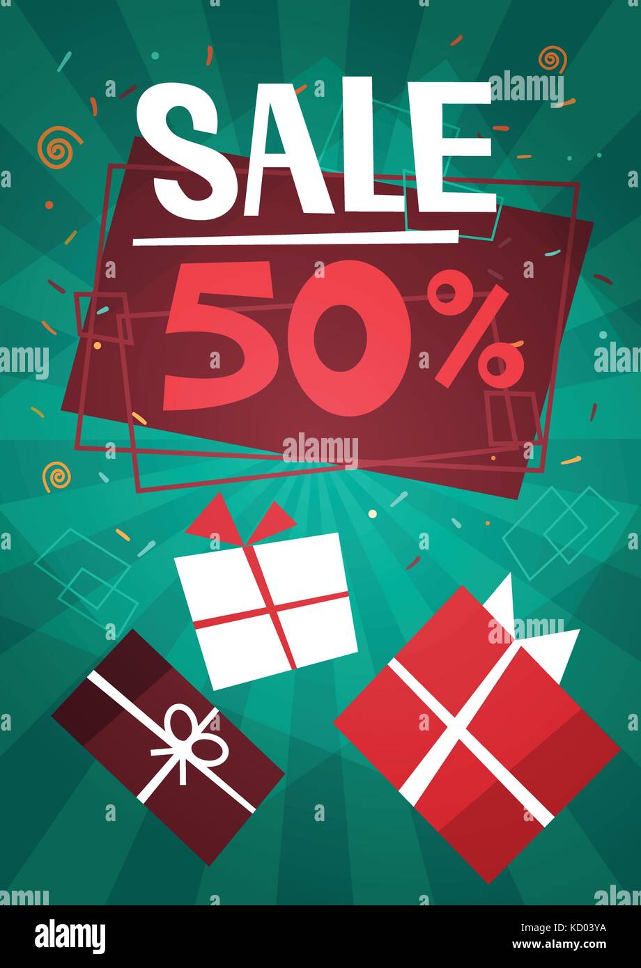 Sale Discount Different Gift Boxes Collection Presents Promotion ...