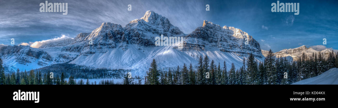Icefields Parkway Highway 93 Banff National Park, Alberta Stock Photo ...