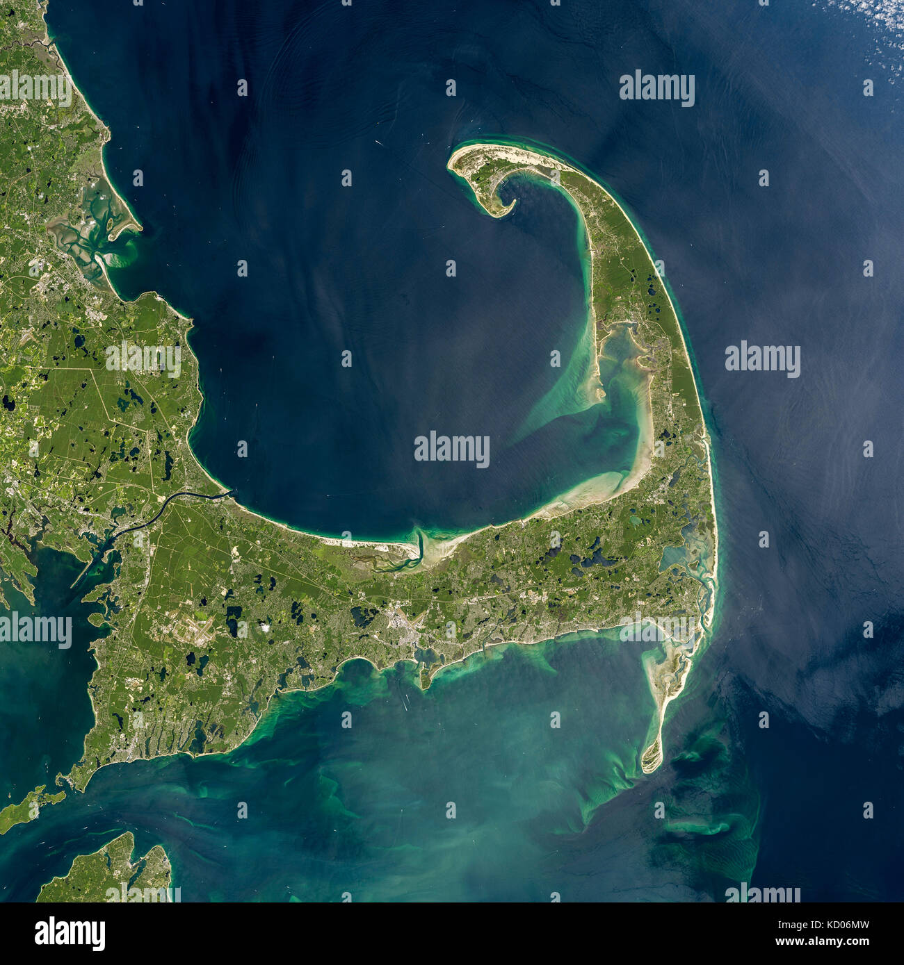 Satellite cape cod hi-res stock photography and images - Alamy