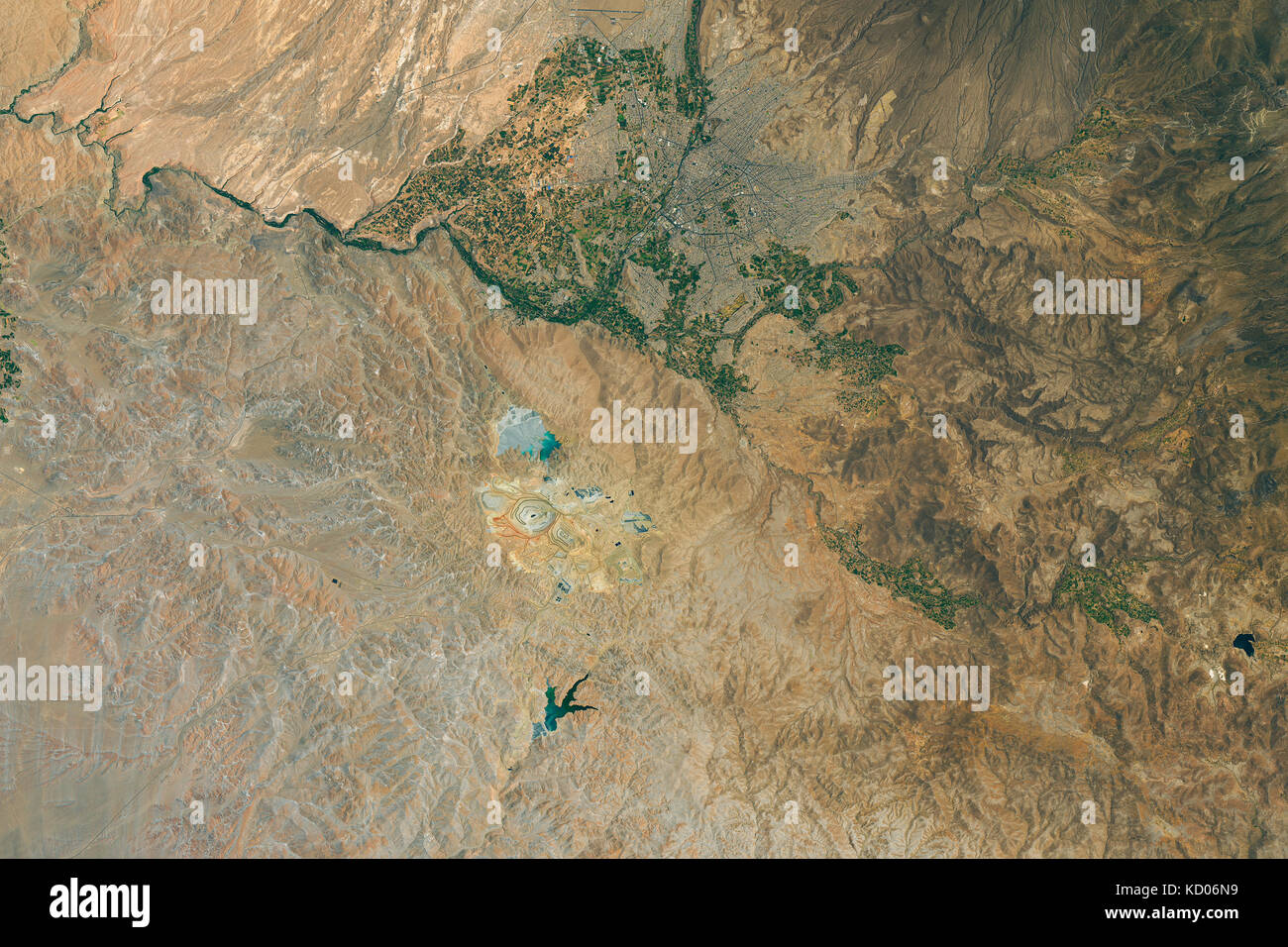 Peru satellite image hi-res stock photography and images - Alamy