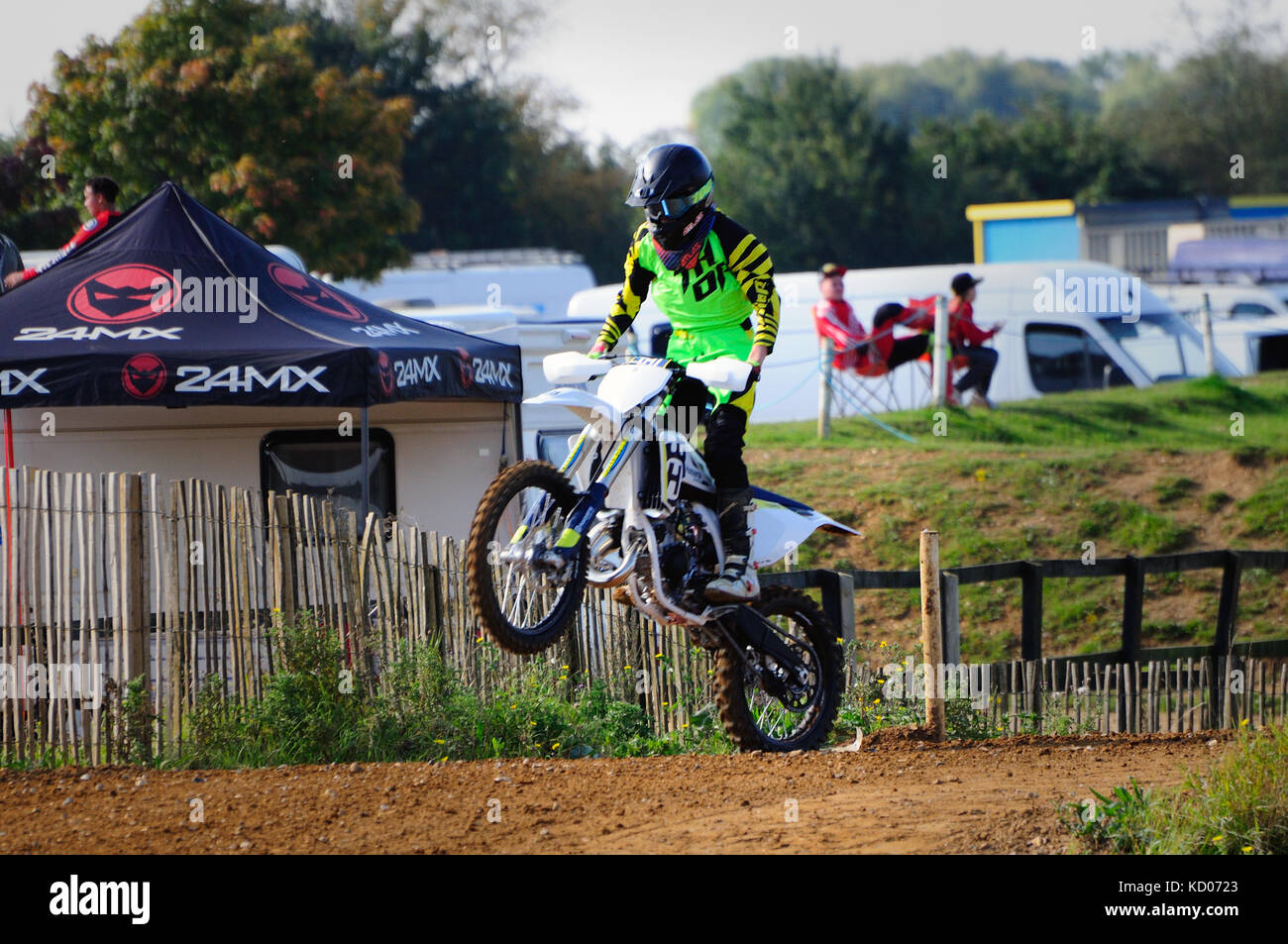 motocross in action Stock Photo - Alamy