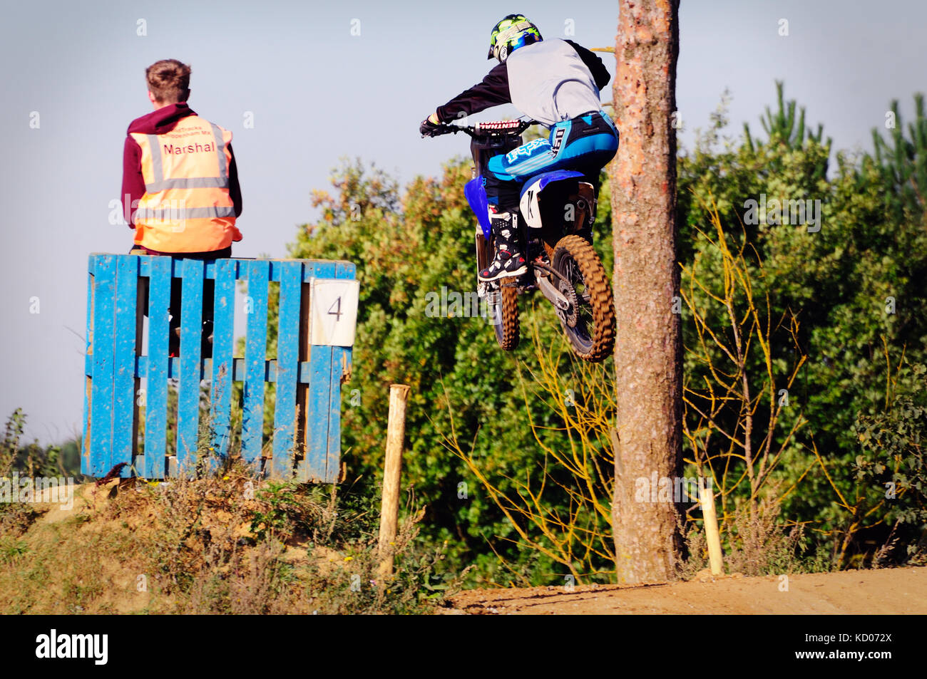 motocross in action Stock Photo - Alamy