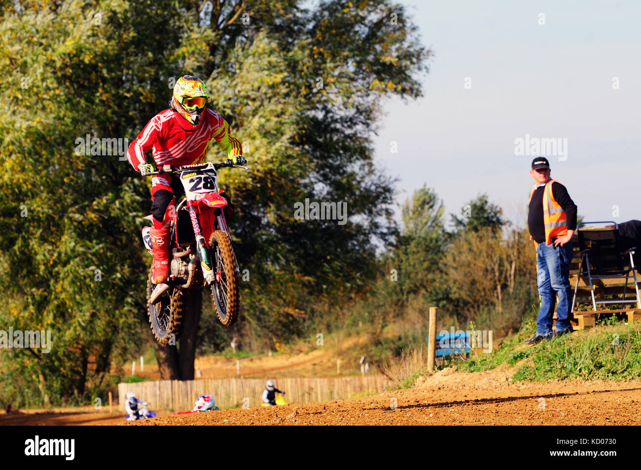 motocross in action Stock Photo - Alamy