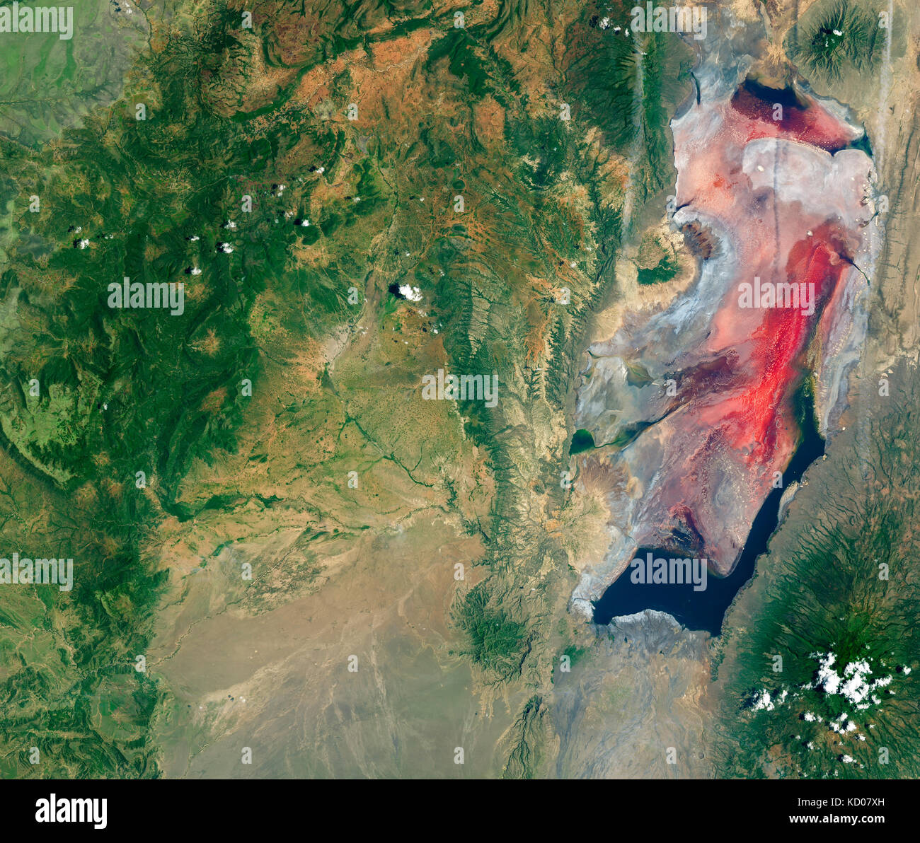 Lake Natron Map