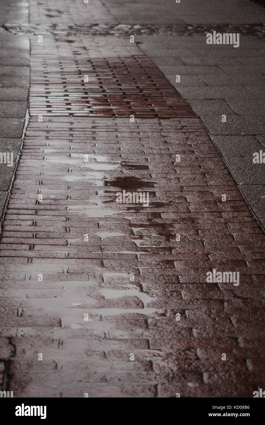 Road wet bitumen hi-res stock photography and images - Alamy