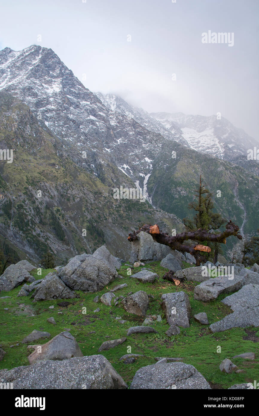 Triund mountains hi-res stock photography and images - Alamy