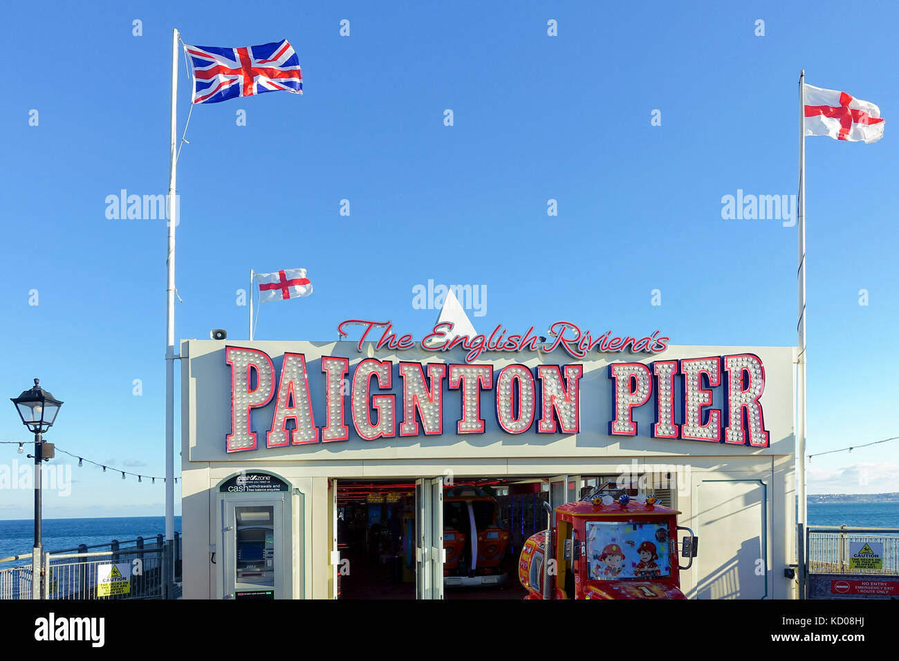 Amusements Paignton Pier High Resolution Stock Photography and Images ...