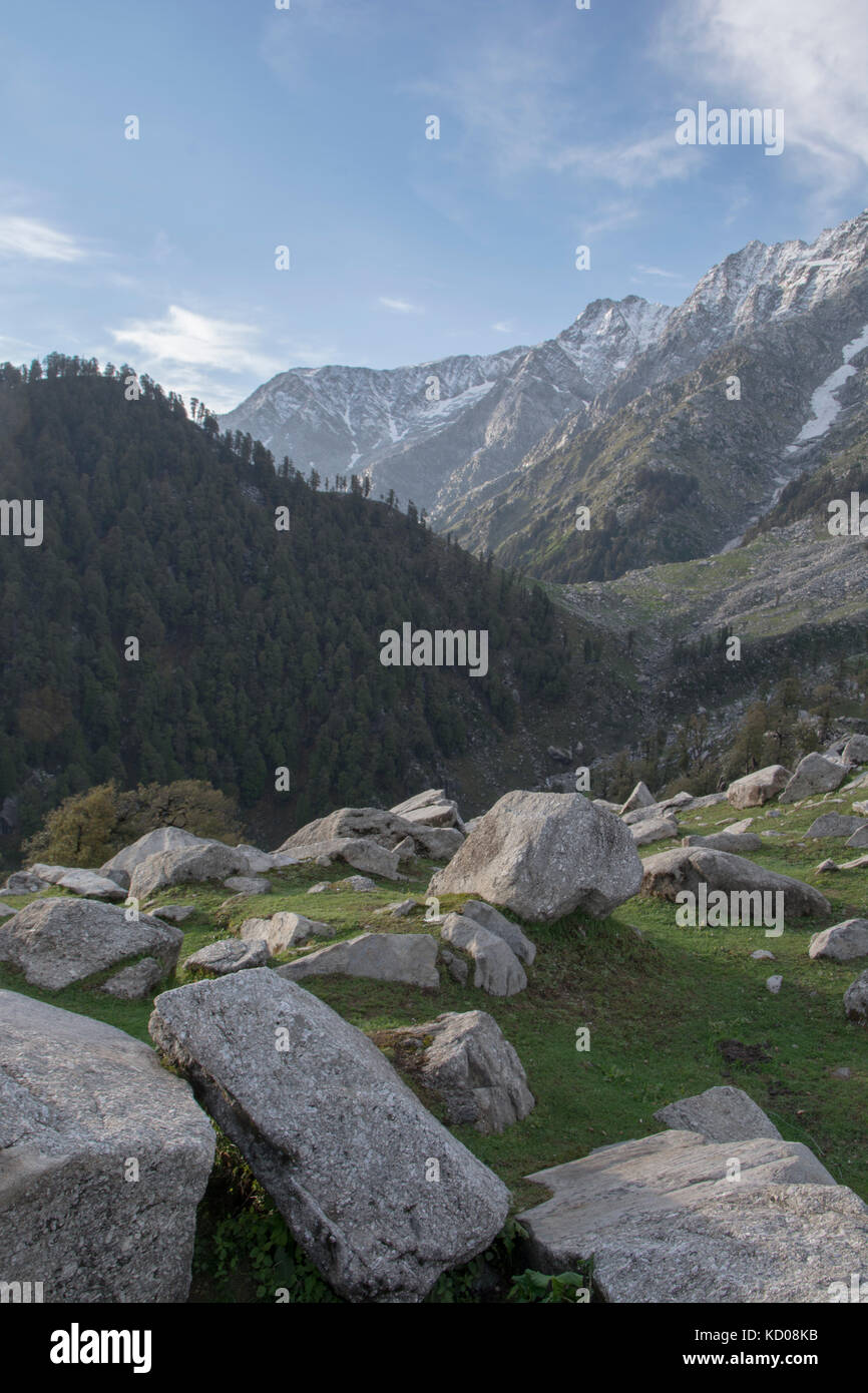 Triund Trekking High Resolution Stock Photography and Images - Alamy