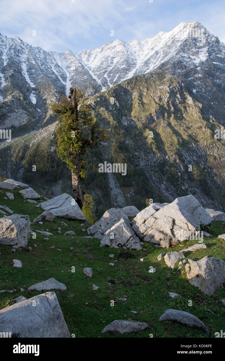Triund Trekking High Resolution Stock Photography and Images - Alamy