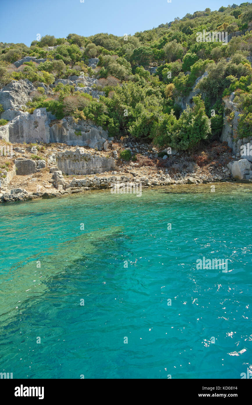 Kekova island ruins hi-res stock photography and images - Alamy